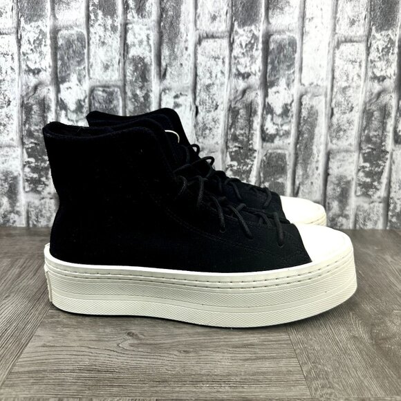 Converse | Shoes | Converse All Star Modern Lift Hi Platform Black ...